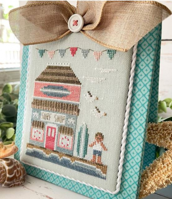 Beach Boardwalk - Boardwalk Surf Shop #2 - Cross Stitch Chart: Stitch ...