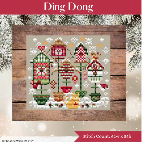 Ding Dong - Cross Stitch Chart: Stitch-It Central