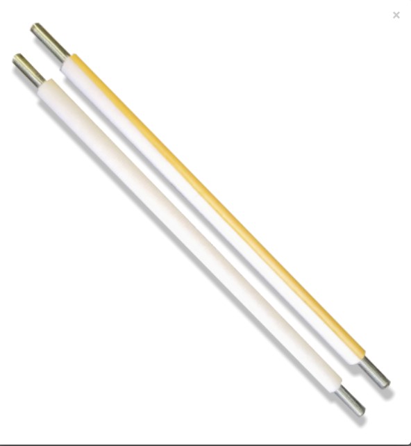 E-Z Stitch Scroll Rods w/Tape (1/2" Dia) 6" SR6NB: Stitch-It Central