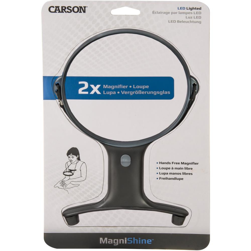 Carson MagniShine LED Lighted Hands-Free Magnifier HF66: Stitch-It Central