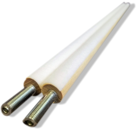 E-Z Stitch Scroll Rods Pair - Tape Version - 42" Long x 3/4" Diameter ...