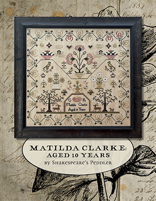 Matilda Clarke: Aged 10 Years - Cross Stitch Chart: Stitch-It Central