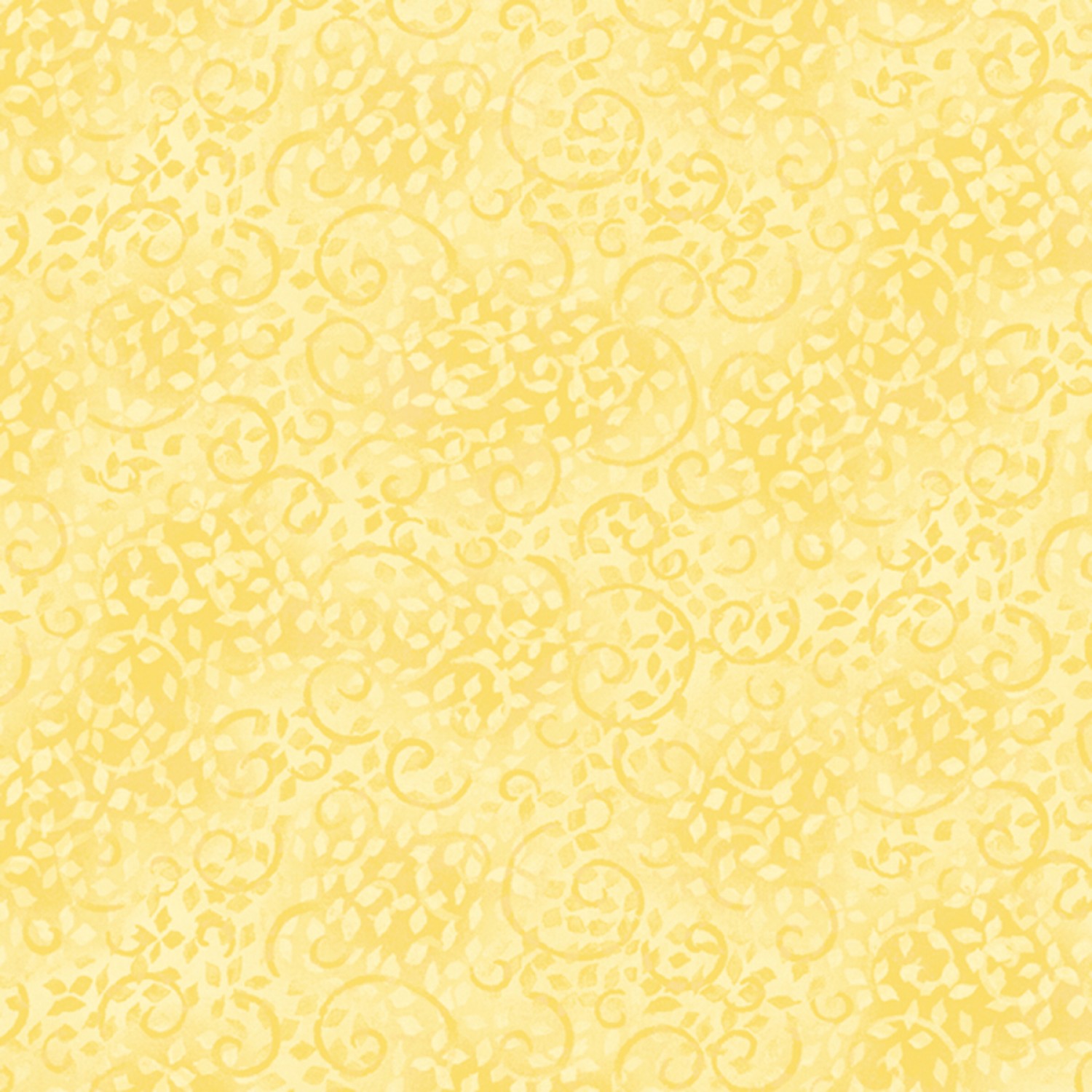 Essentials Basics - Light Yellow Scroll Tonal Texture # 26035-500 ...