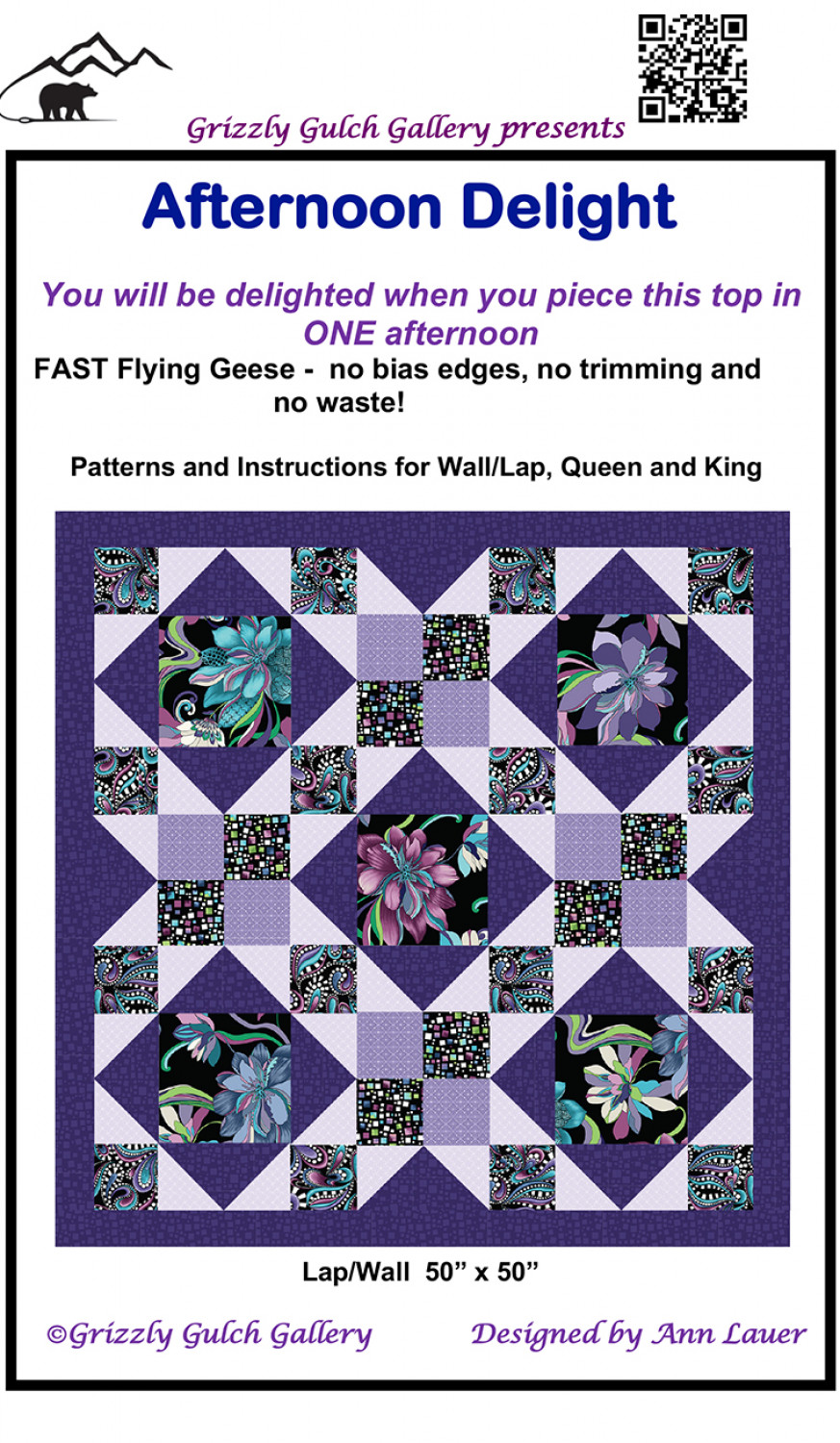 Afternoon Delight GGGAD - Quilting Pattern: Stitch-It Central