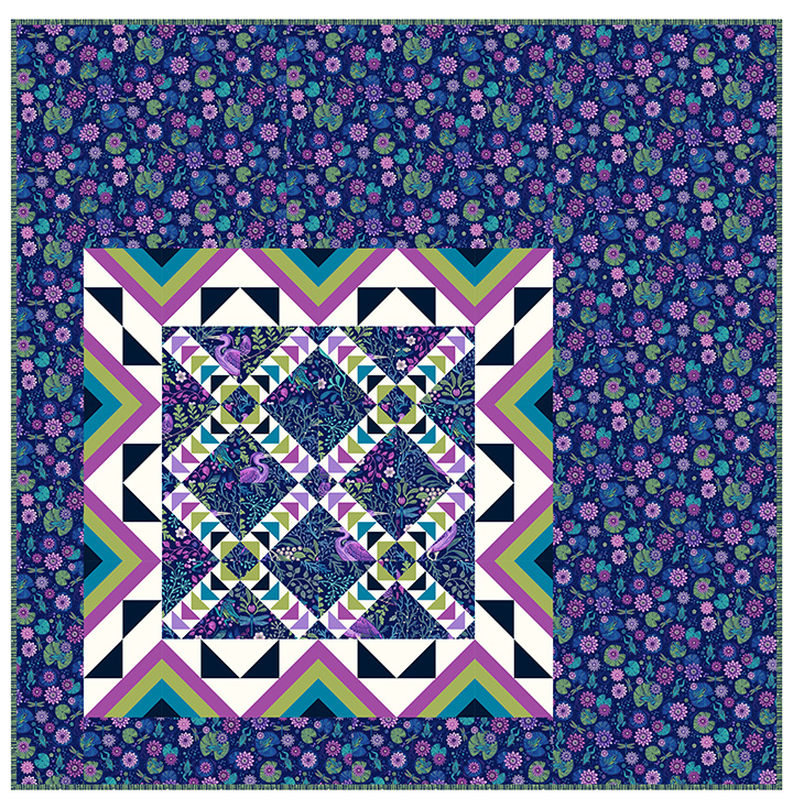 Divination PTN3160 (68.5"x68.5") - Quilting Pattern: Stitch-It Central