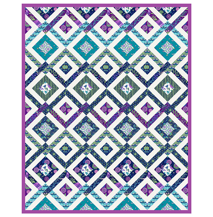 Entangled PTNP041 (48"x60") - Quilting Pattern: Stitch-It Central