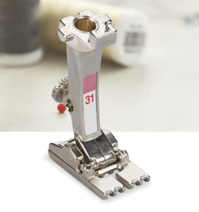 Pintuck Foot with 5 Grooves #31 - Bernina Foot: Stitch-It Central