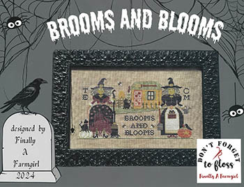 Brooms And Blooms - Cross Stitch Chart: Stitch-It Central