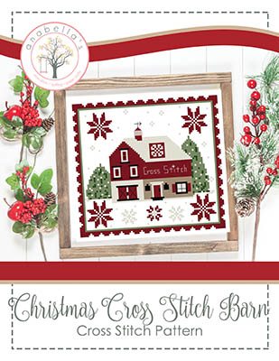 Christmas Cross Stitch Barn - Cross Stitch Chart: Stitch-It Central