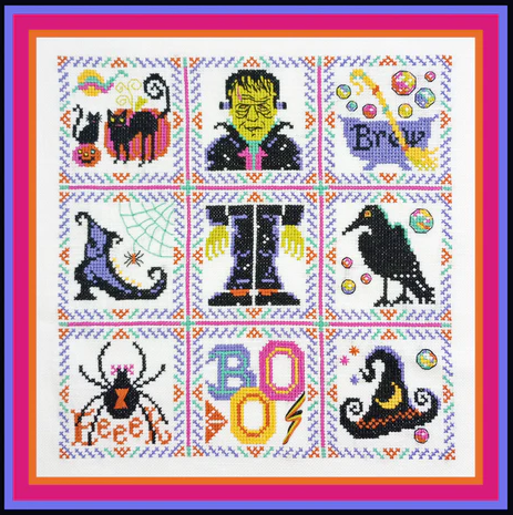 Eeeek! It's Frank! - Cross Stitch Chart: Stitch-It Central