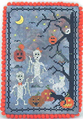 Mummy Mischief - A Wee Haunting - Cross Stitch Chart: Stitch-It Central