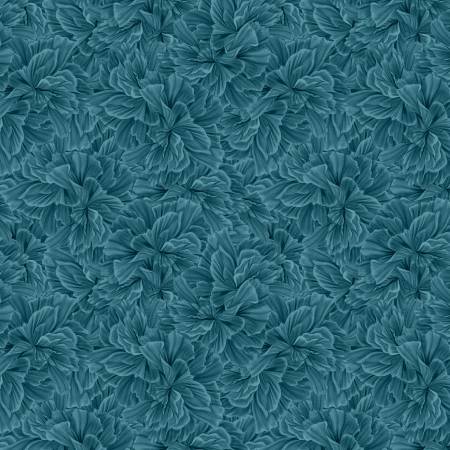 Midnight Garden - Teal Petal Texture # 27701-449 - Quilting Fabric ...