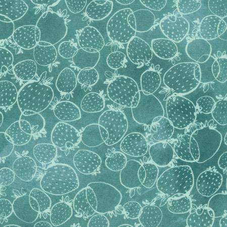 Strawberry Season - Strawberry Tonal Slate # ABYD22317-66 - Quilting ...