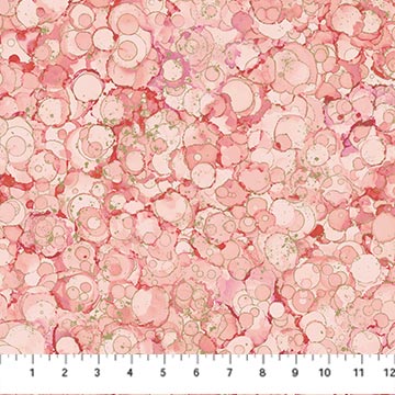 Midas Touch - Rose/Metallic DM26834-23 - Quilting Fabric: Stitch-It Central