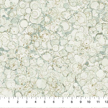 Midas Touch - Sage/Metallic DM26834-72 - Quilting Fabric: Stitch-It Central