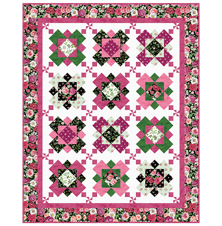 Windy Garden PTN3205 - Quilting Pattern: Stitch-It Central