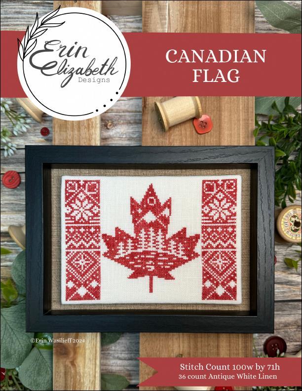 Canadian Flag - Cross Stitch Chart: Stitch-It Central