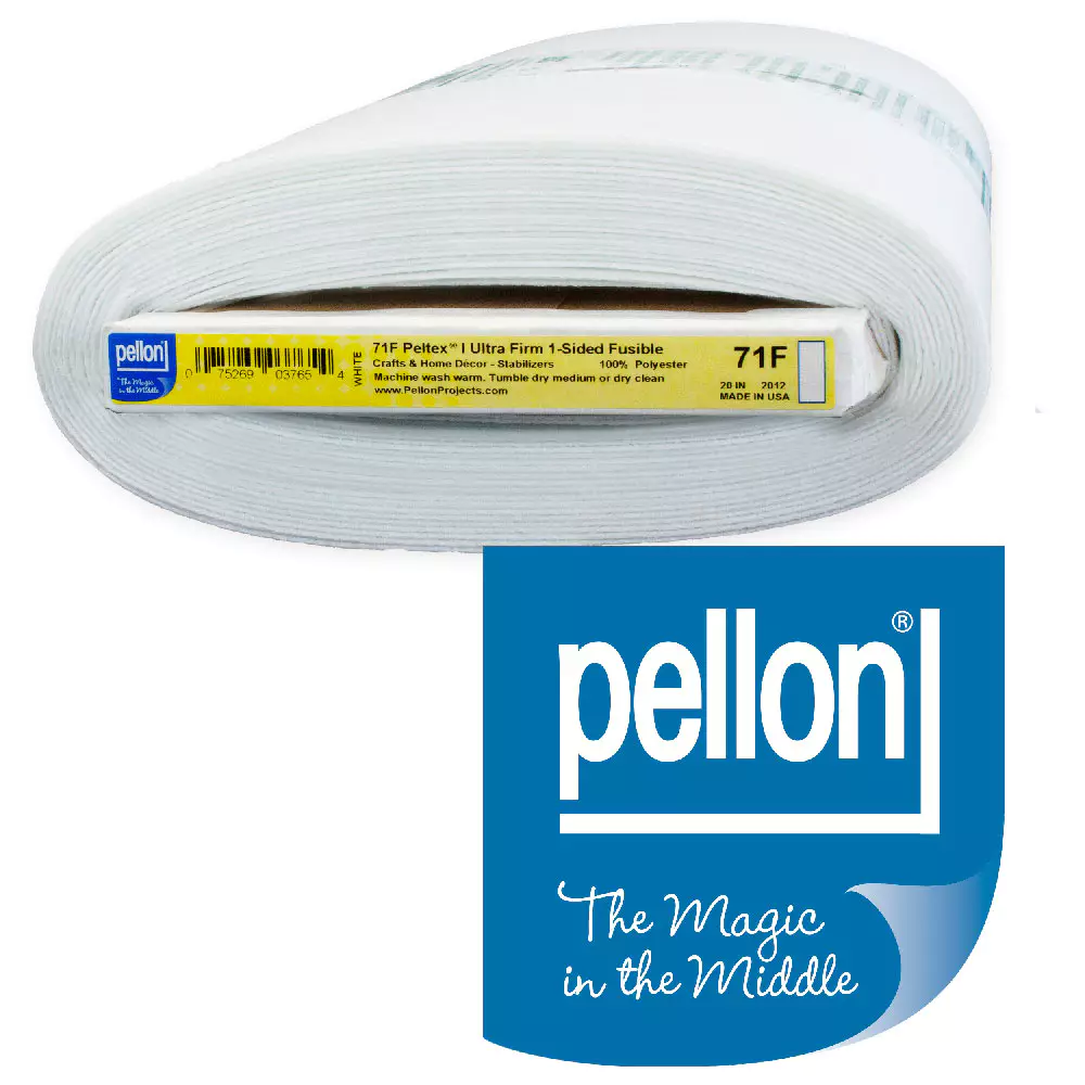 Pellon Peltex Single Sided 20" Wide Fusible Stabilizer 71F: Stitch-It ...