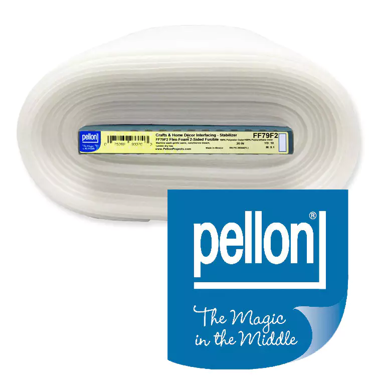 Pellon Flex-Foam 2 Sided Fusible Stabilizer 20" Wide FF79F2: Stitch-It ...