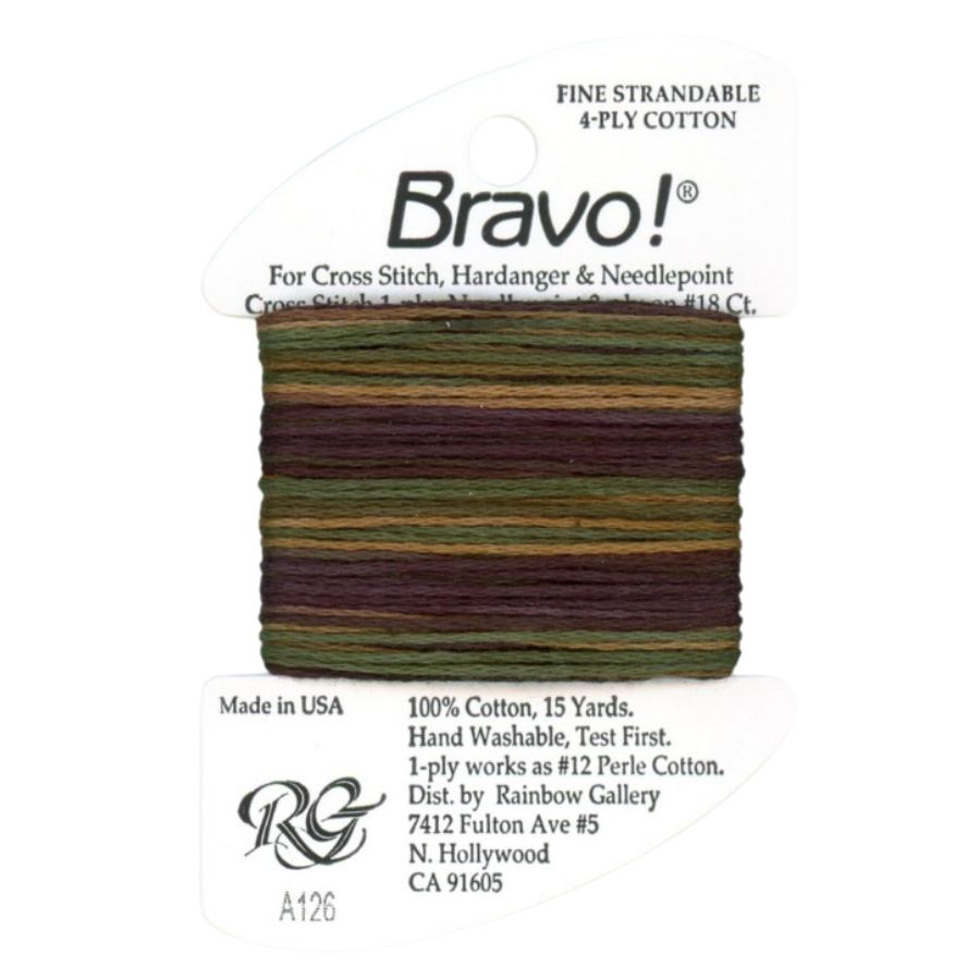 A126 Timberland - Bravo Rainbow Gallery: Stitch-It Central