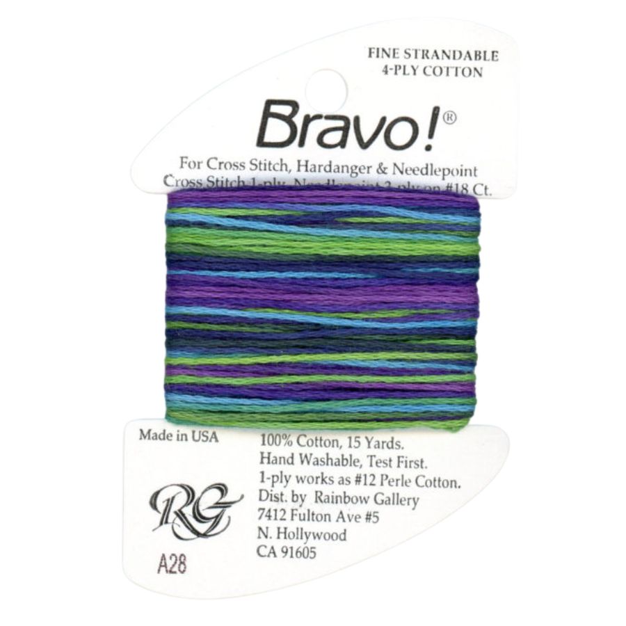 A28 Lagoon - Bravo Rainbow Gallery: Stitch-It Central