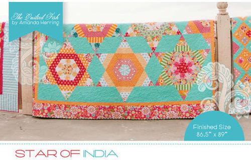 Star Of India - Quilting Pattern: Stitch-It Central