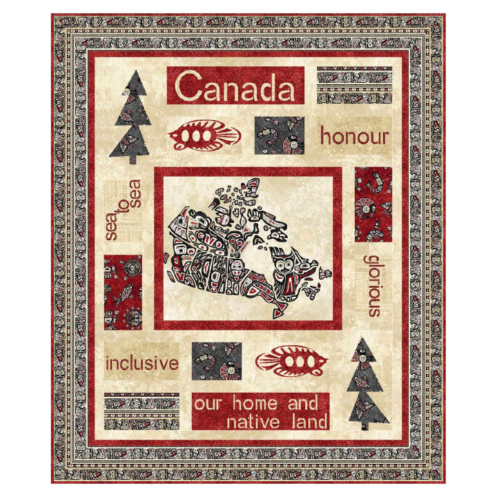Canadian Collage PTN2050 - Quilting Pattern: Stitch-It Central