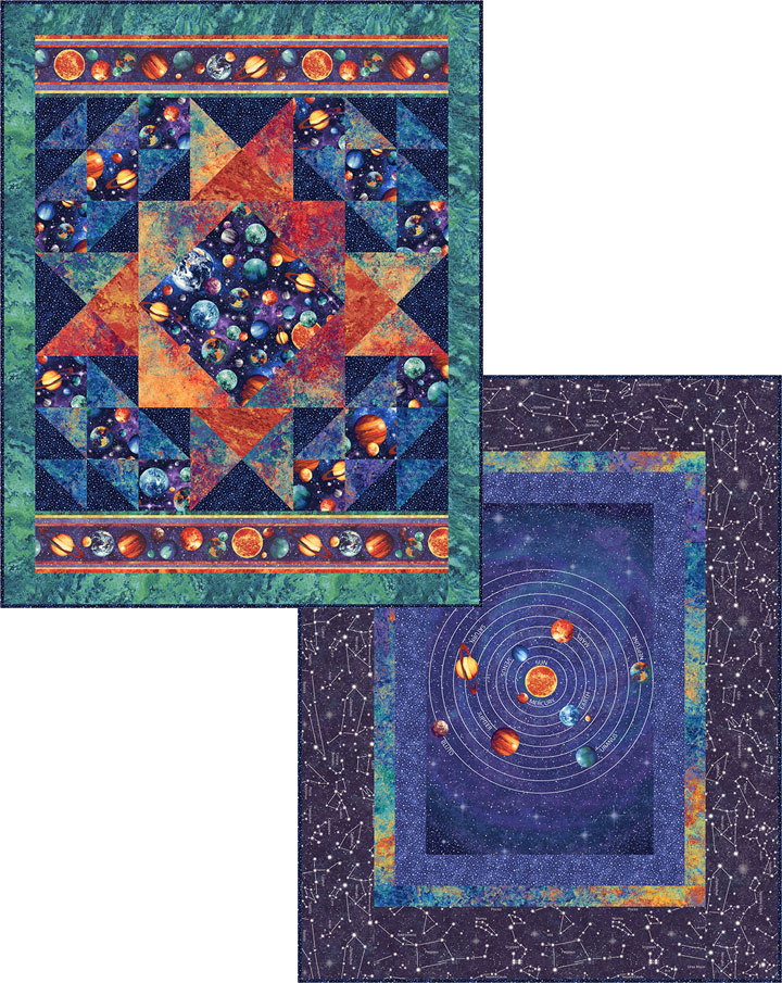 Cosmic Glow PTN2172 - Quilting Pattern: Stitch-It Central