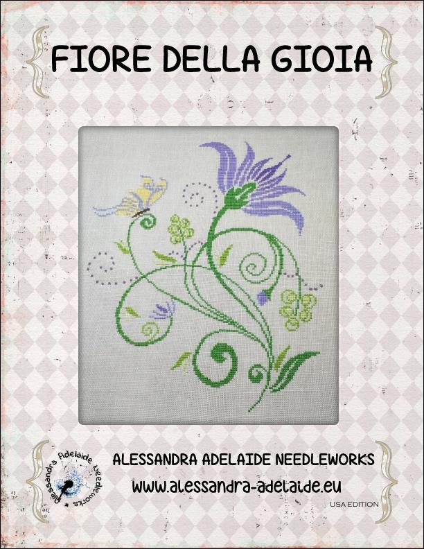 Fiore Della Gioia (Flower of Joy) - Cross Stitch Chart: Stitch-It Central