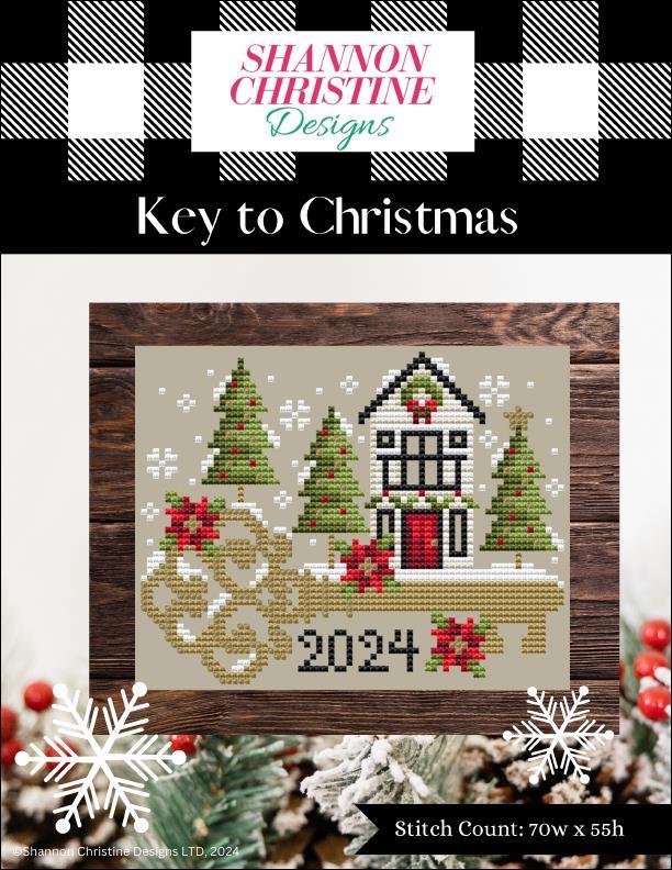 Key to Christmas - Cross Stitch Chart: Stitch-It Central