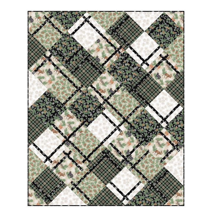 Fractions PTN2815 - Quilting Pattern: Stitch-It Central