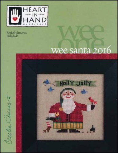 Wee One: Wee Santa 2016 - Cross Stitch Chart: Stitch-It Central