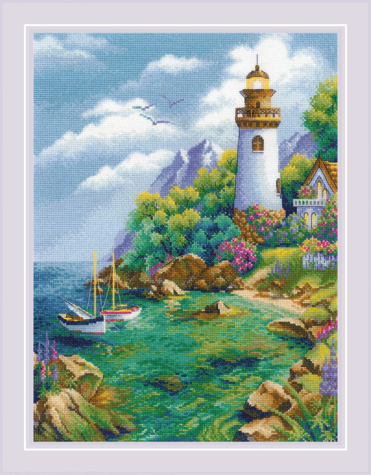 Quiet Harbor - Cross Stitch Kit: Stitch-It Central