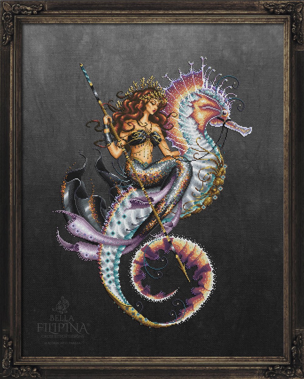 The Legend of Freya BF062 - Cross Stitch Chart: Stitch-It Central