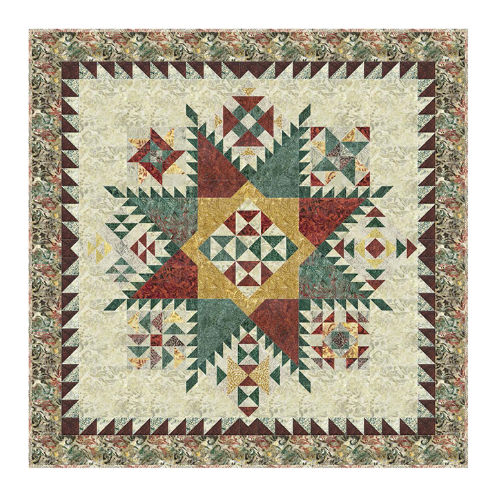 Sawtooth Splendor PTNB0517 - Quilting Pattern: Stitch-It Central