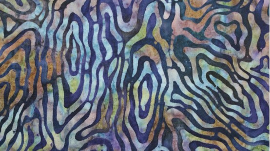 Blue/Purple Waves Batik 1400-22119-674 - Quilting Fabric: Stitch-It Central