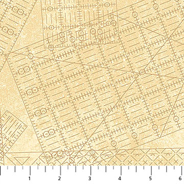 Stitchin' Stonehenge - Beige Rulers DP28349-12 - Quilting Fabric ...