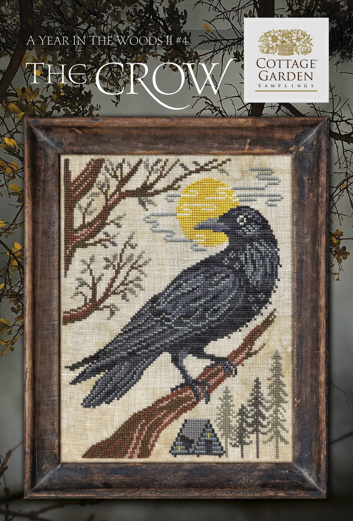 The Crow #4 - Cross Stitch Chart: Stitch-It Central