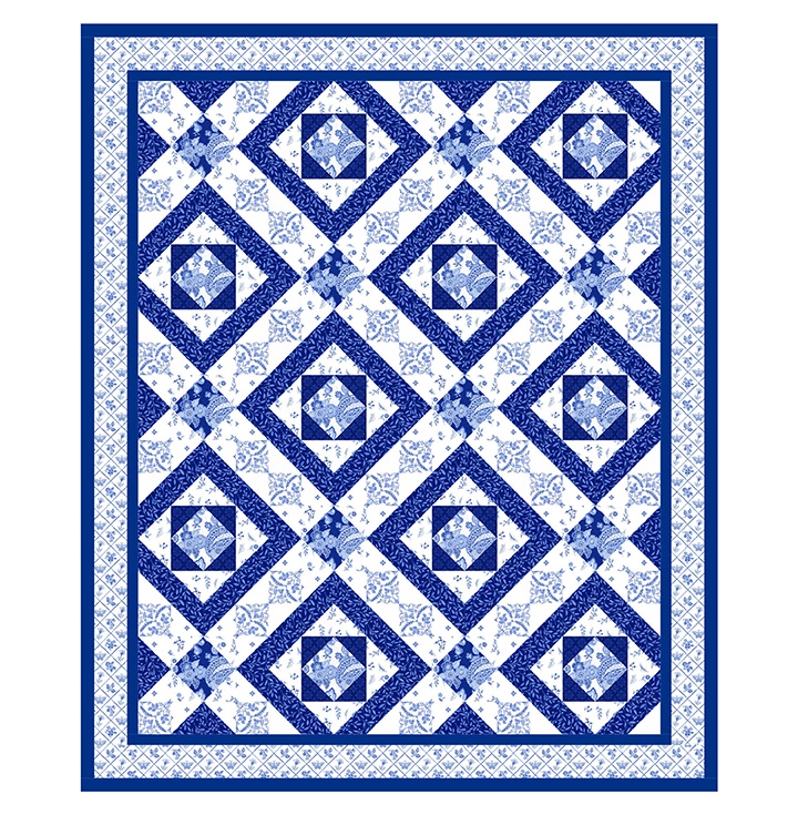 Tile Time PTN3522 - Quilting Pattern: Stitch-It Central