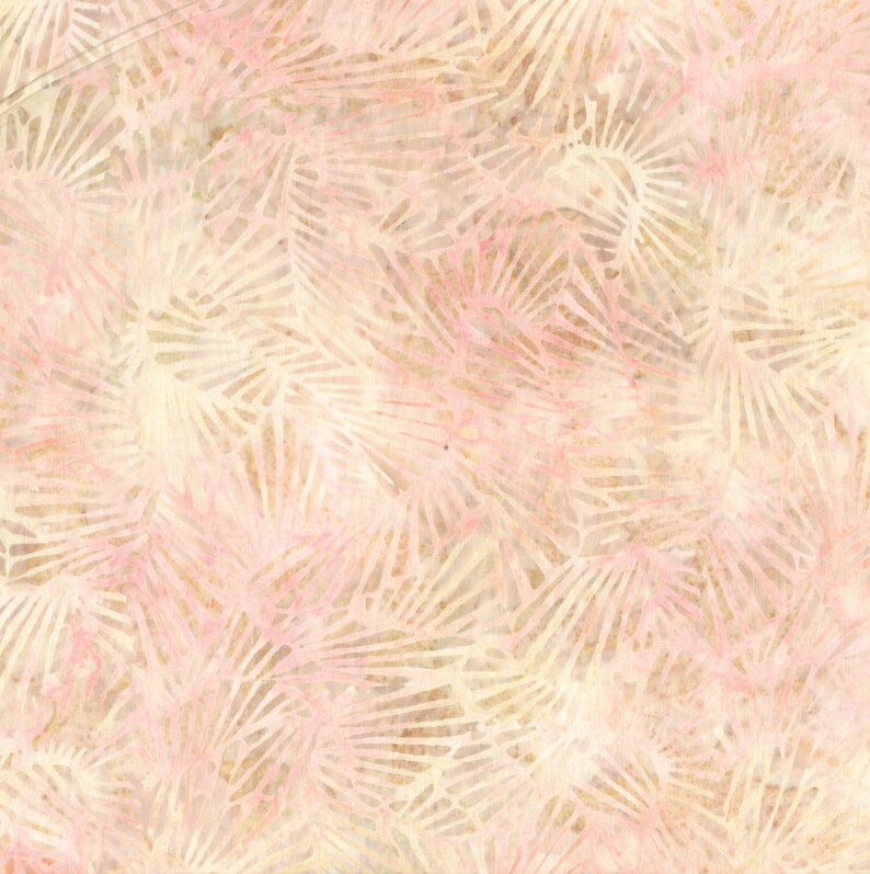 Desert Blossom - Fans Coral Batik 1400-22316-853 - Quilting Fabric ...