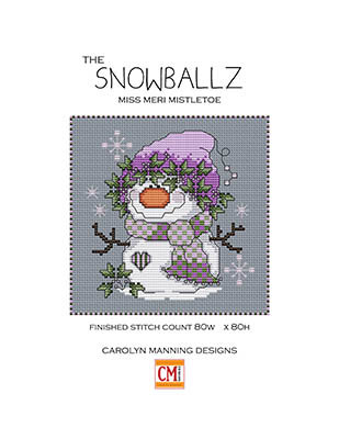 Miss Meri Mistletoe - Cross Stitch Chart: Stitch-It Central