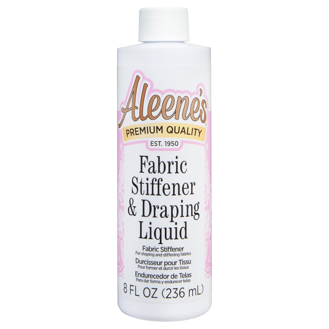 Aleene's Fabric Stiffener & Draping Liquid - 8oz (236ml): Stitch-It Central