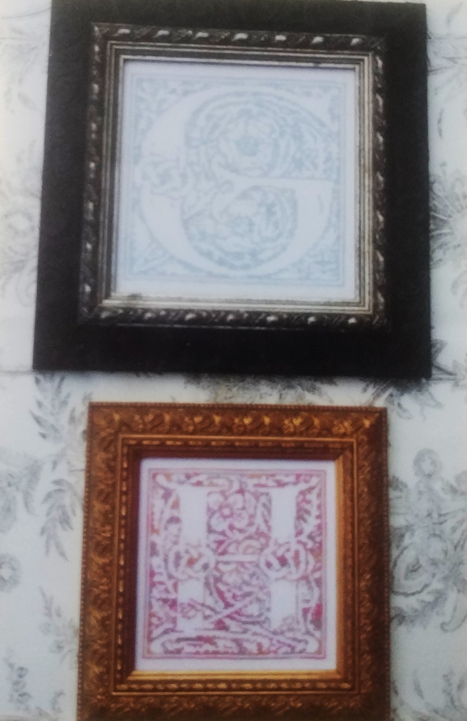 -- Letters G & H - Cross Stitch Chart: Stitch-It Central