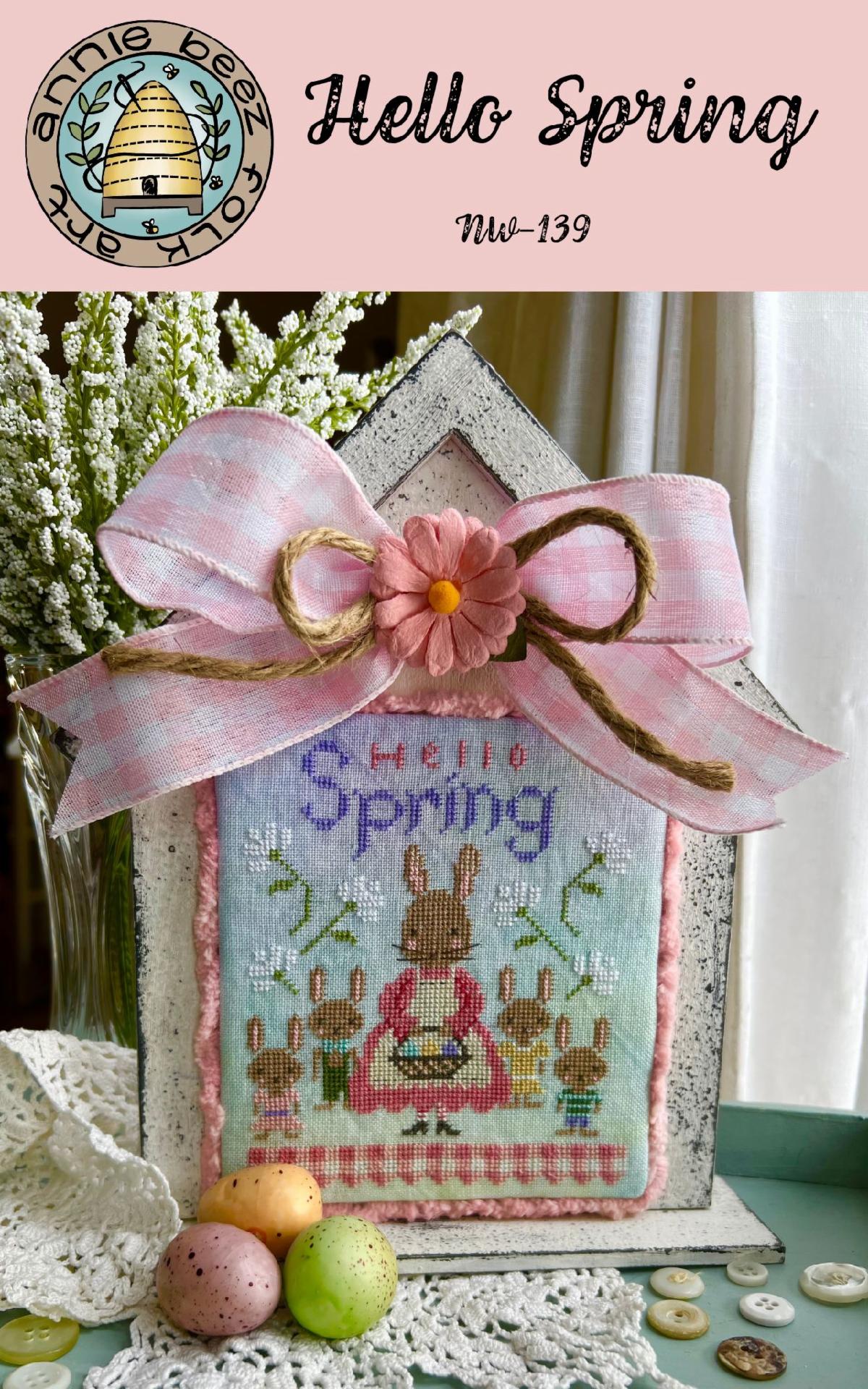 Hello Spring - Cross Stitch Chart: Stitch-It Central