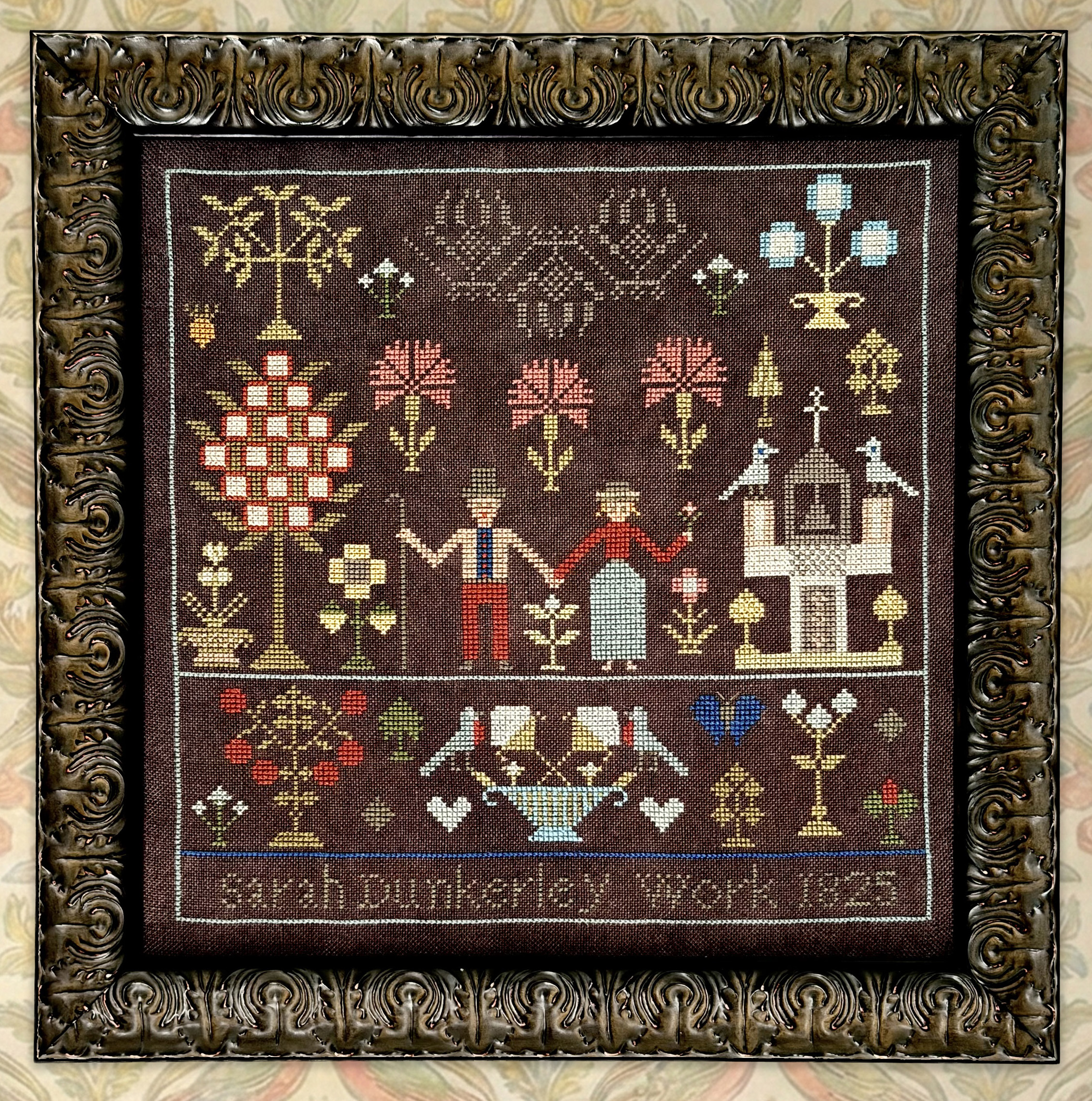 Sarah Dunkerley 1825 - Cross Stitch Chart: Stitch-It Central