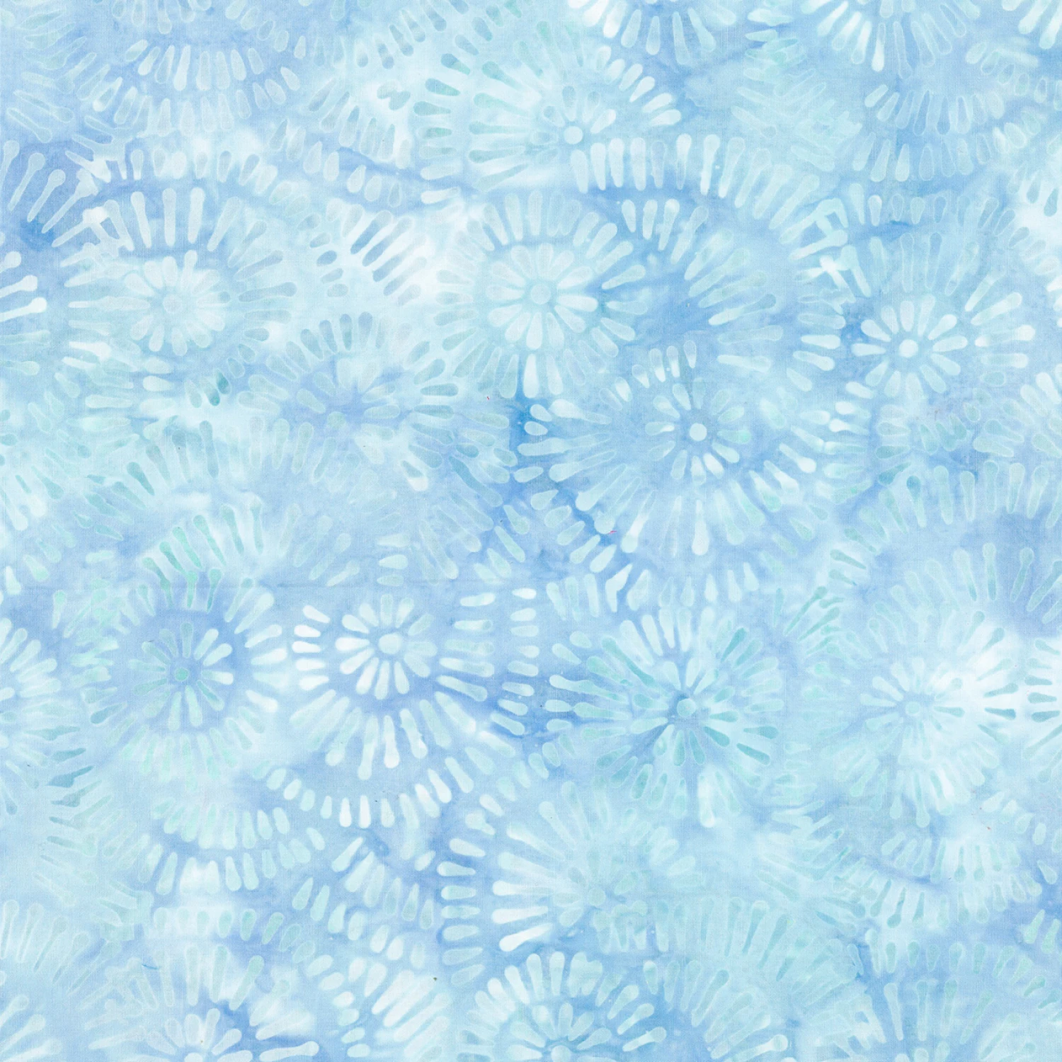 Del Mar - Light Blue Pins & Needles Batik #22282-441 - Quilting Fabric ...