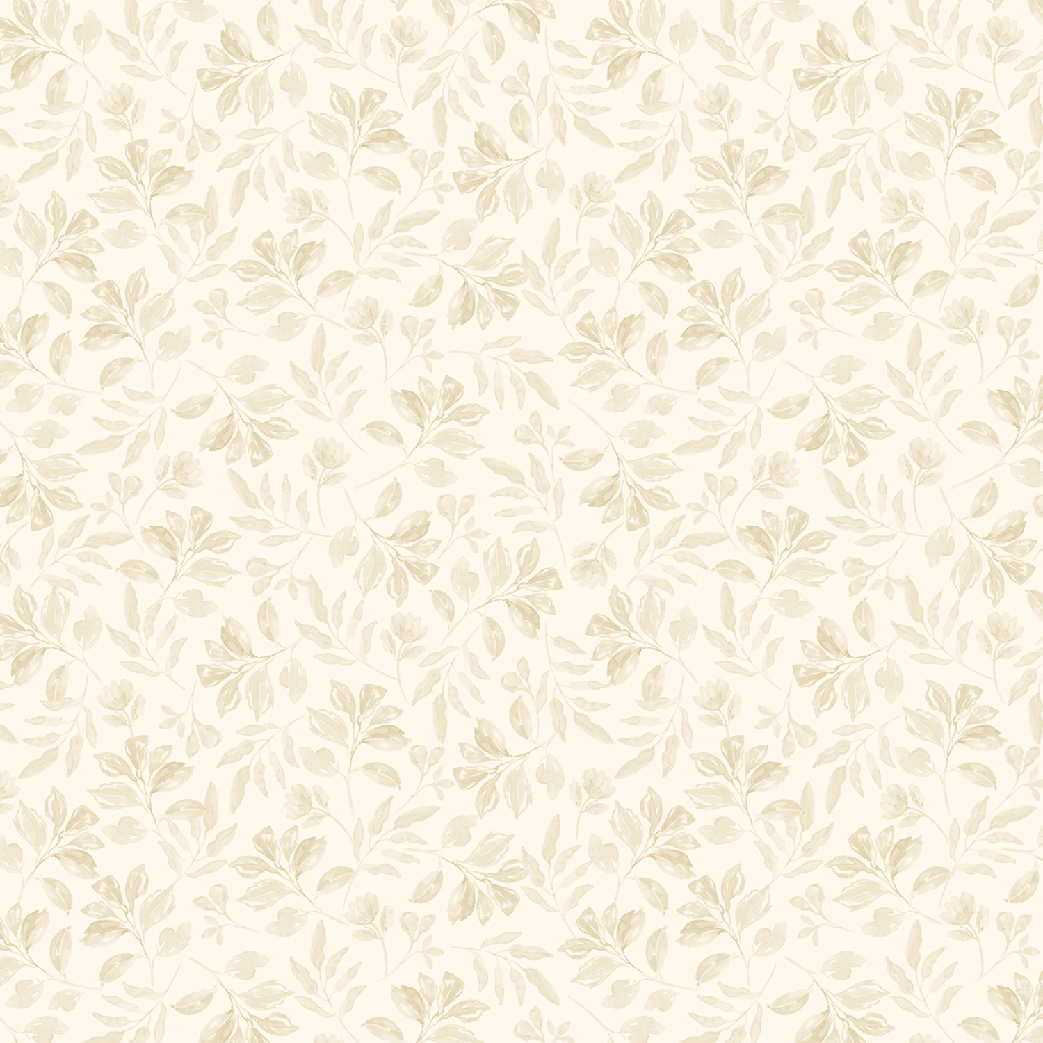 Scarlet Dreams - Tonal Leaves Cream #30112-221 - Quilting Fabric ...