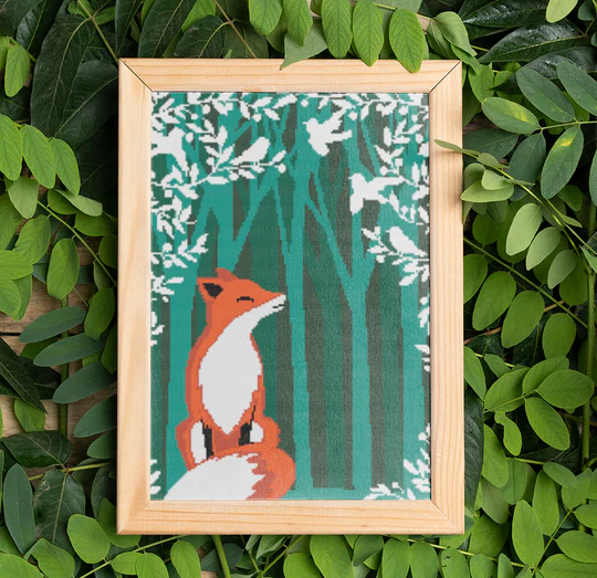 Fox In The Forest - Cross Stitch Chart: Stitch-It Central