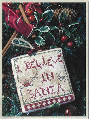 I Believe In Santa - Cross Stitch Chart: Stitch-It Central